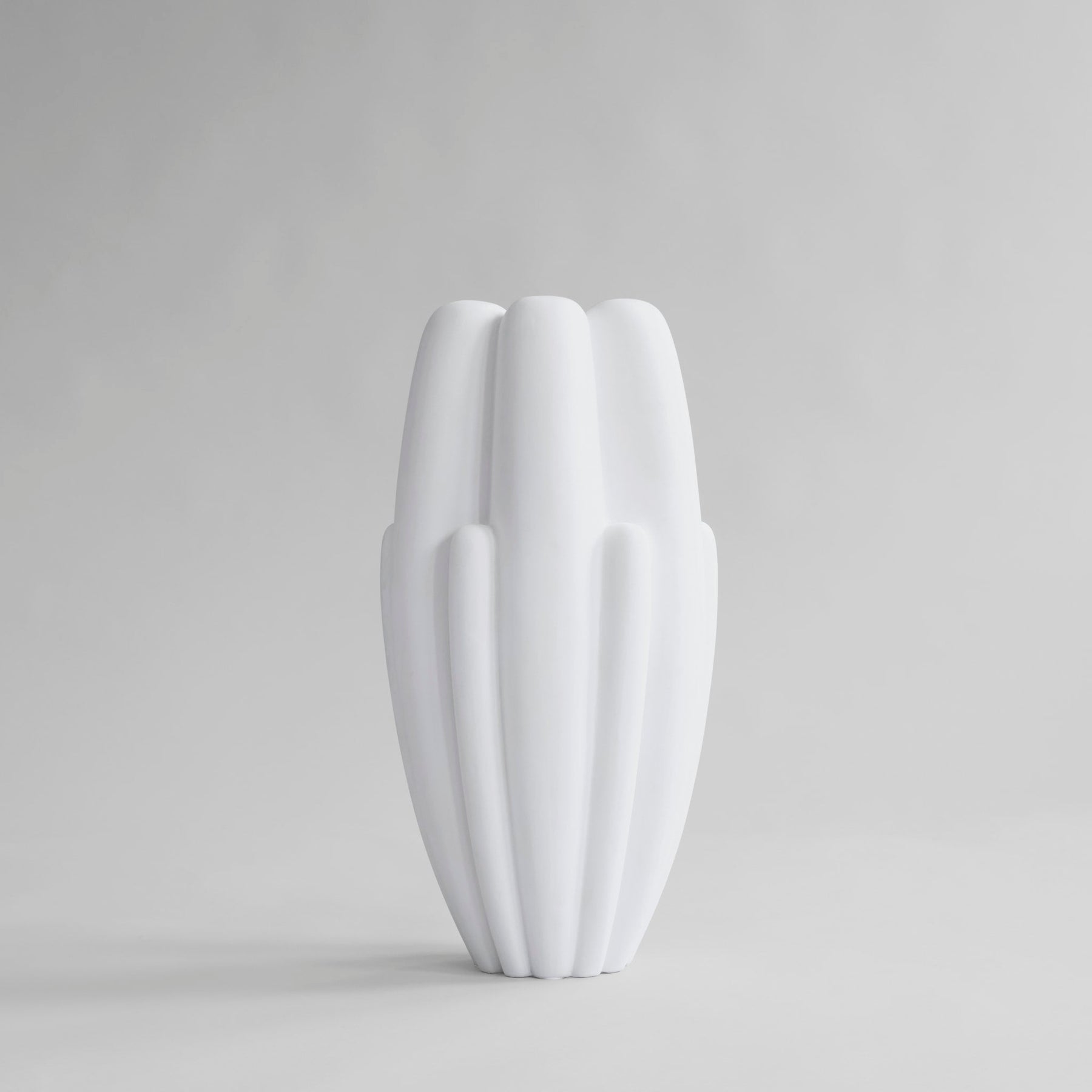 Bloom Slim Vase, Big - Bone White | Forom