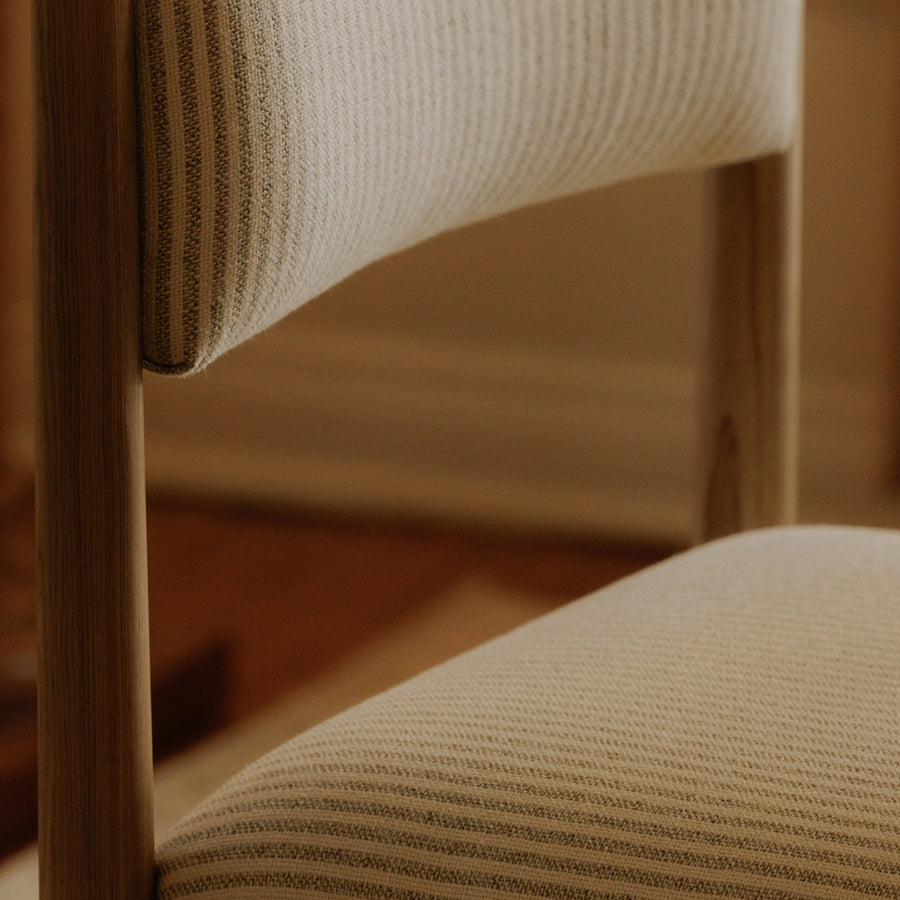 Avery Dining Chair - Stripe - Set Of Two | Forom