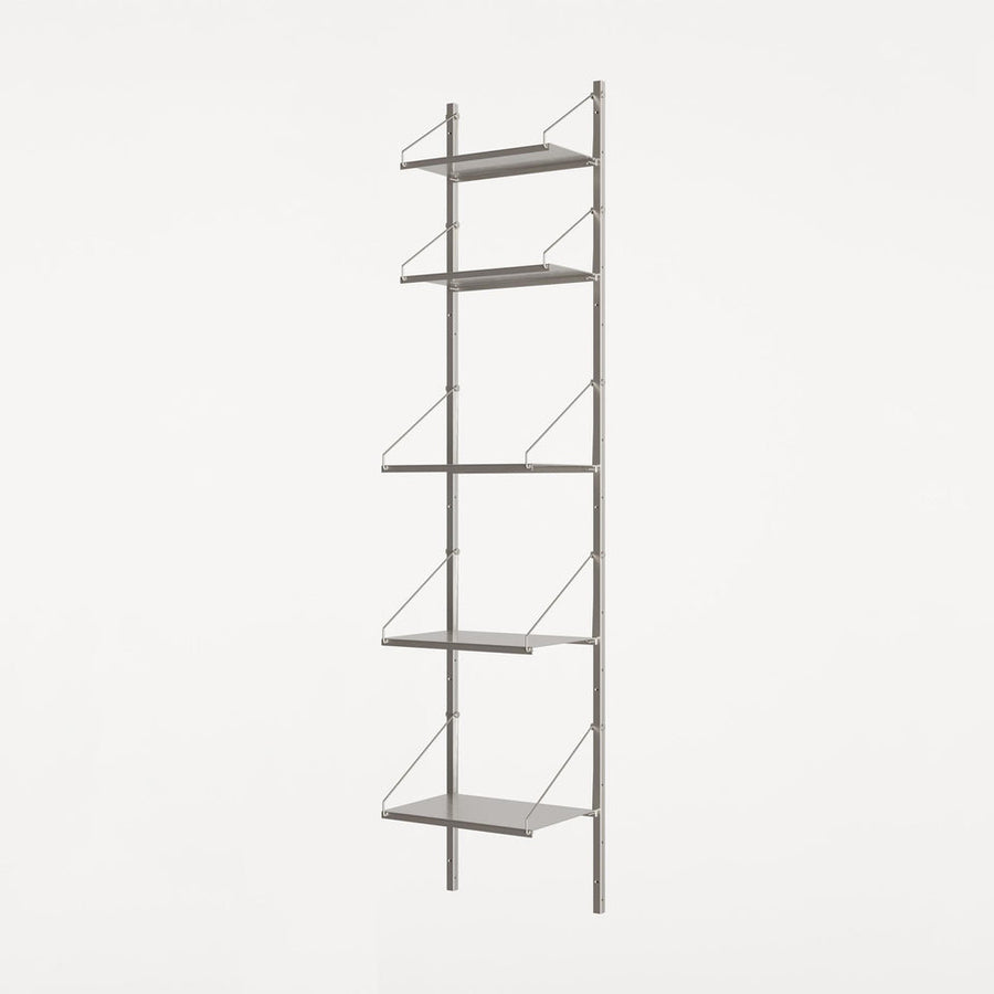 Shelf Library Single Section | Stainless Steel | Forom