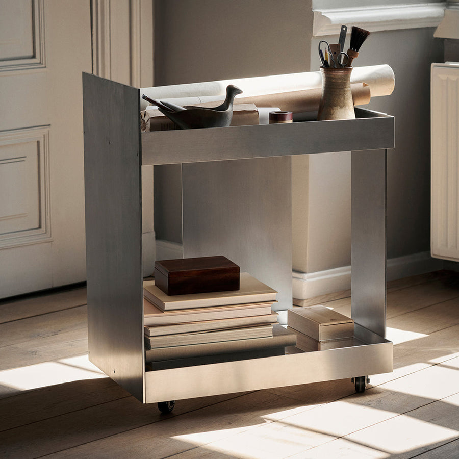 U Shaped Brass Side Table – Forom