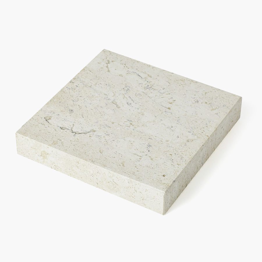 Travertine Cube Riser | Forom